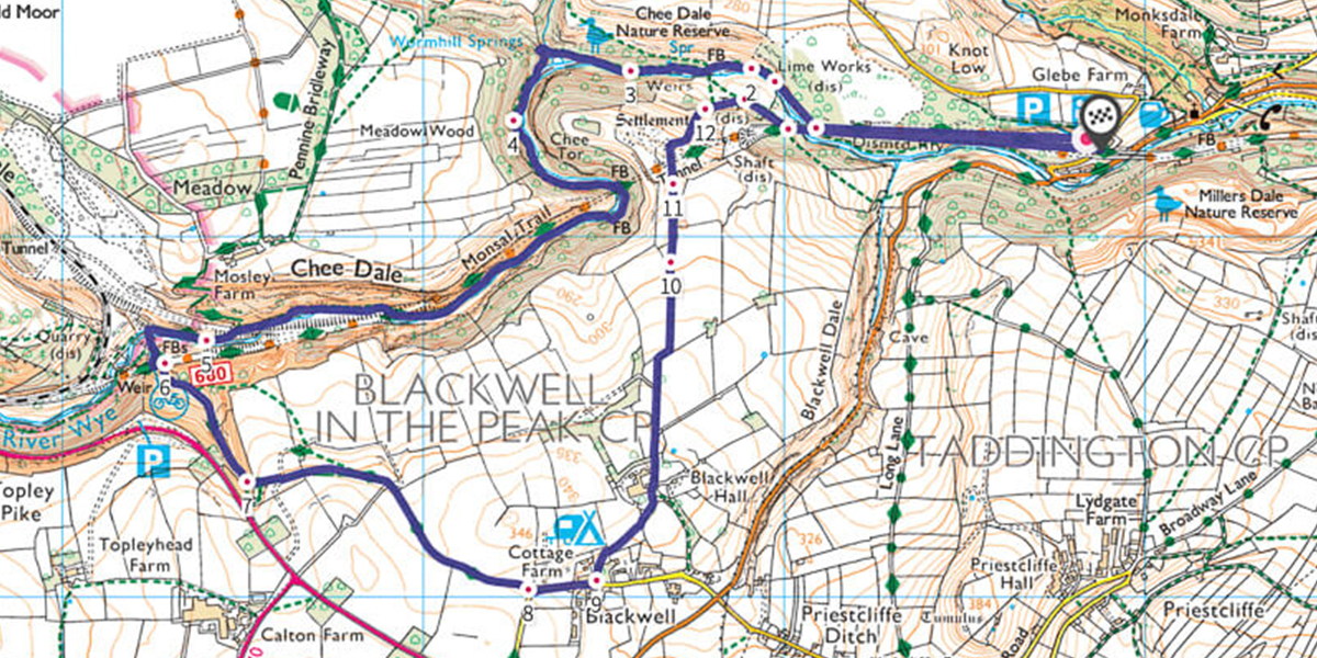 Chee Dale Stepping Stones - Peak Boutique Cottages