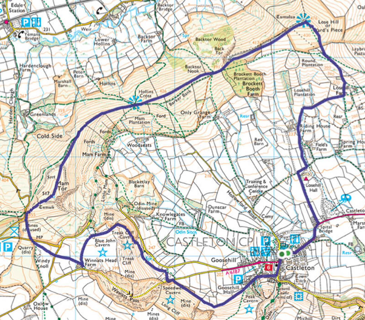 Mam Tor and the Great Ridge - Peak Boutique Cottages